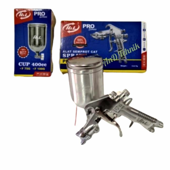 Jual Spray Gun / Spit Cat Duco F75 Tabung Atas - Jakarta Utara - AnD ...