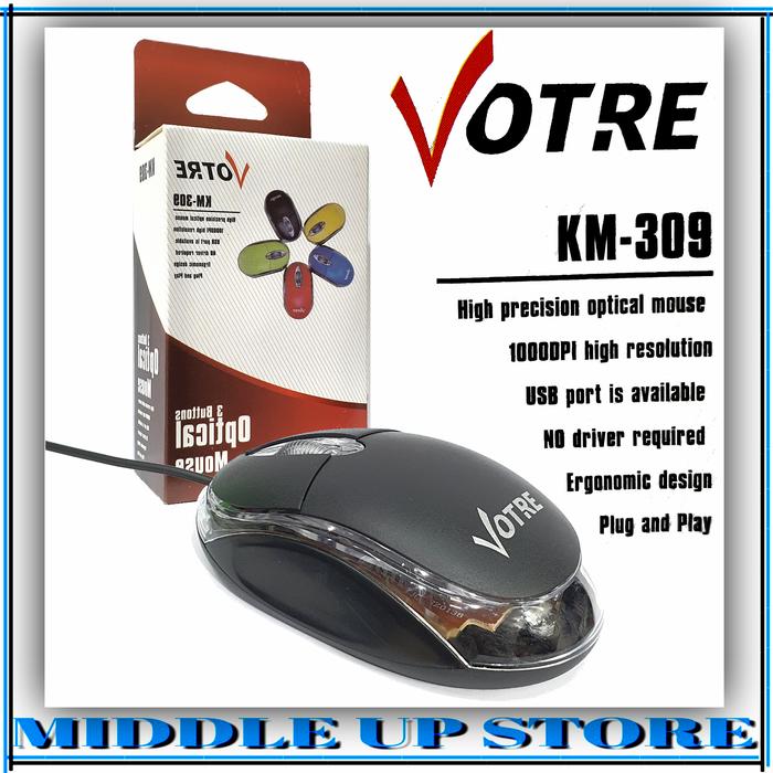 Jual Mouse Usb Votre - Jakarta Pusat - MIDDLE UP STORE | Tokopedia