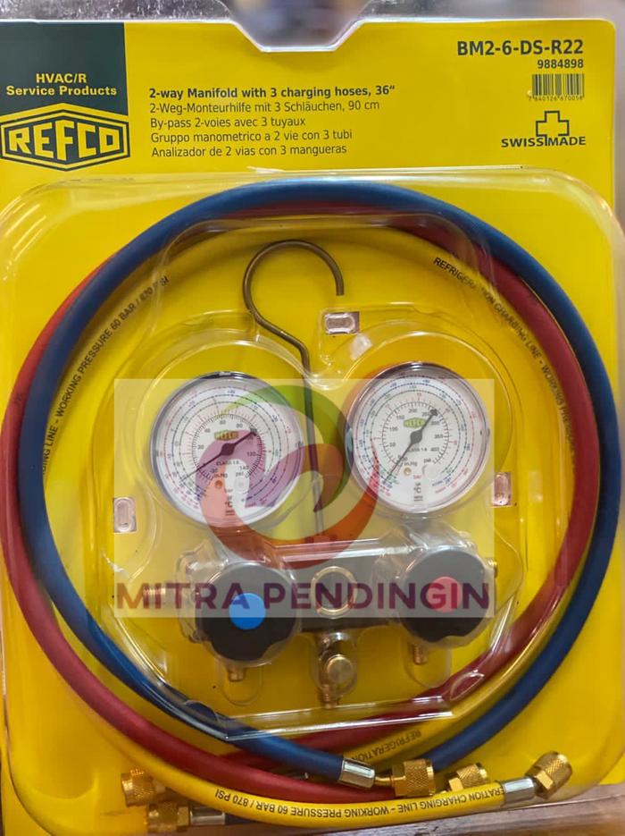 Jual Manifold Set Refco BM2-6-DS-R22 - Kota Tangerang - Mitra Pendingin ...