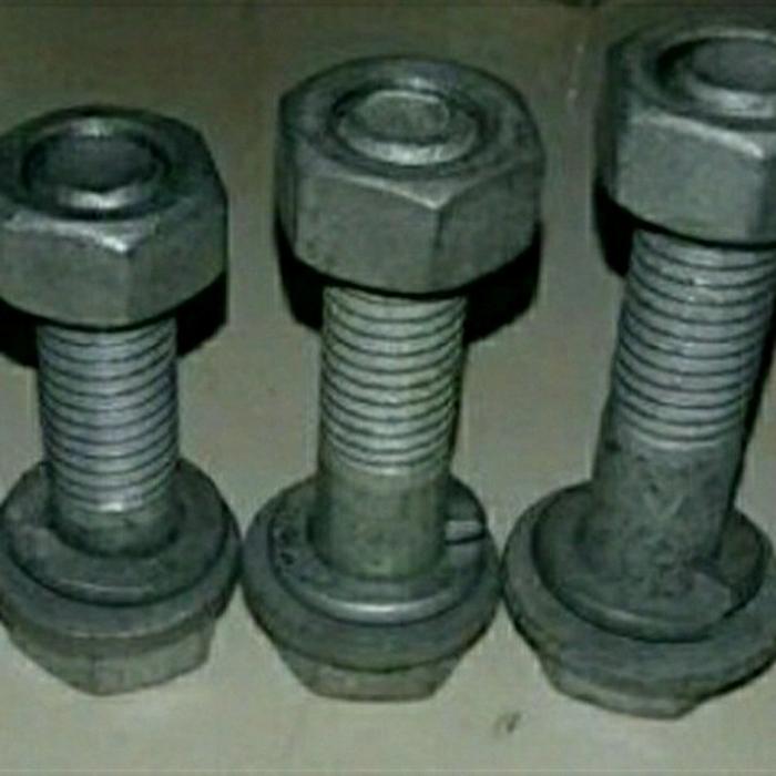 Jual Baut mur baja 8.8 HDG | M16 x 120 mm + 2ring | tahan karat - Jakarta Pusat - Ekfinostore ...