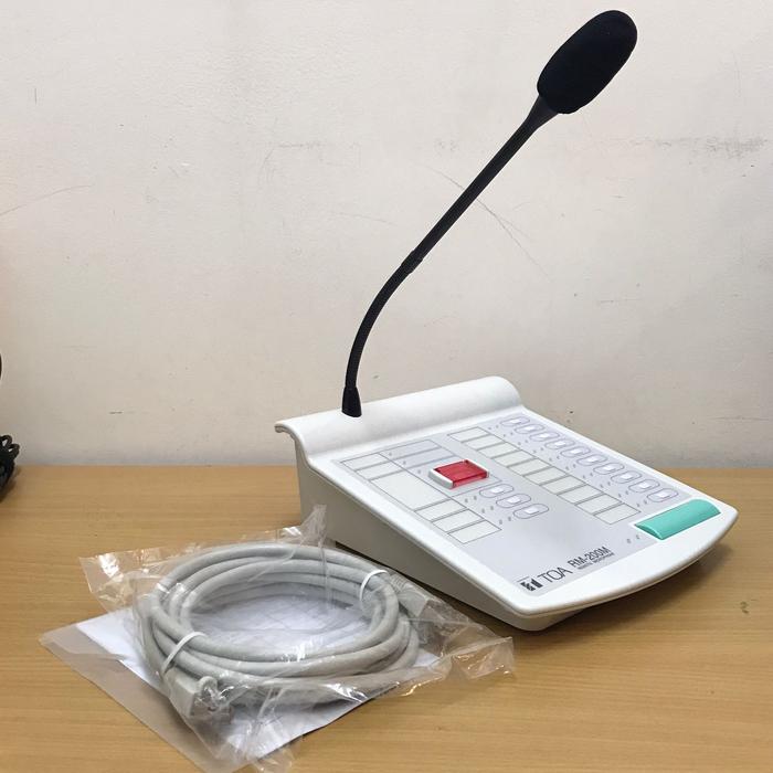 Jual Mic Paging TOA RM-200M S TOA RM200M Remote Mic Original - Jakarta ...
