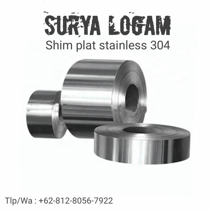 Jual Shim plat stainless 304 0,1mm x 400mm x 1 meter - Jakarta Barat ...