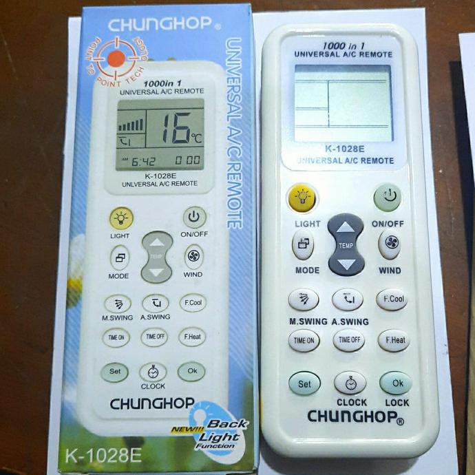 Jual Remot Remote AC UNIVERSAL multi remote ac A/C remote Multy - Kota ...