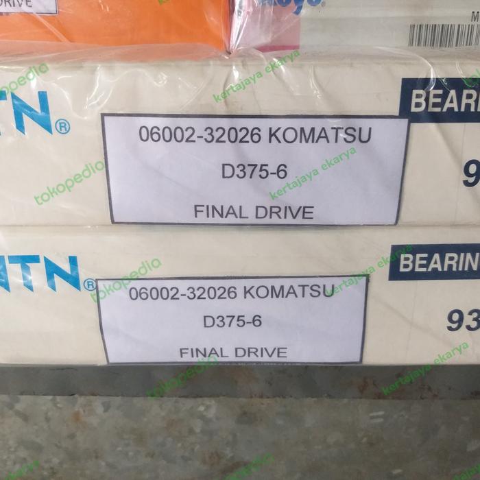 Jual BEARING FINAL DRIVE / POWER TRAIN KOMATSU D375-6 P/N 06002-32026 ...
