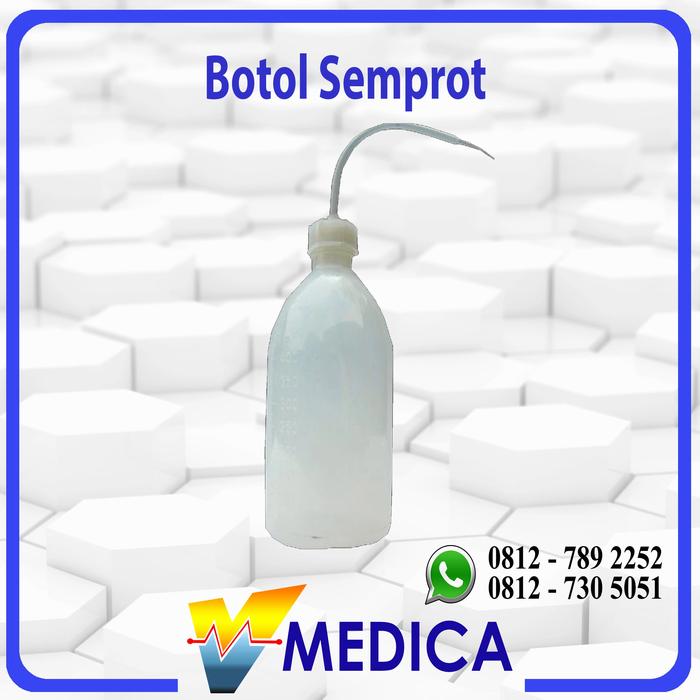 Jual Botol Semprot Laboratorium 500ml Plastik / Botol Cuci Aquades ...