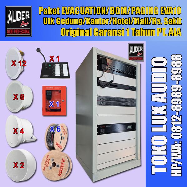 Jual Desain tata suara evacuation bgm paging gedung auderpro eva EV10 - Jakarta Pusat - TOKO LUX ...