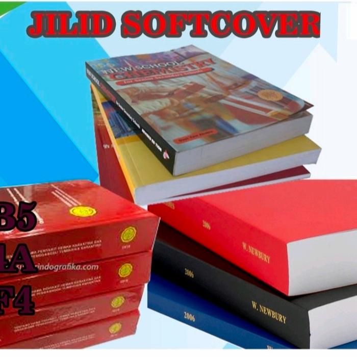 Jual jilid soft cover - Jakarta Timur - Pusat Print Jakarta | Tokopedia