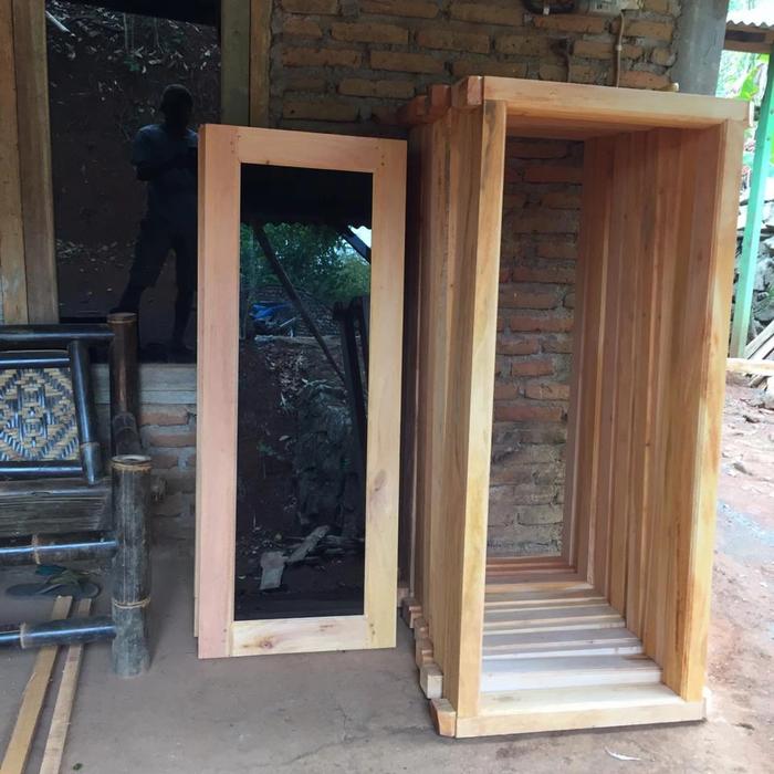 Jual daun jendela kaca plus kusen ukuran 50x120 - Kota Depok ...