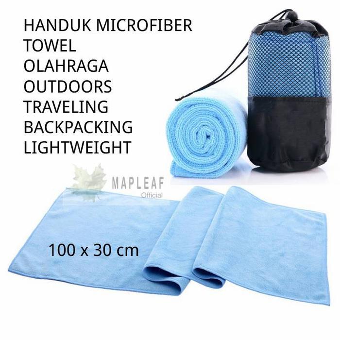 Jual Handuk Microfiber Quickdry Olahraga Traveling Outdoor Kecil ...