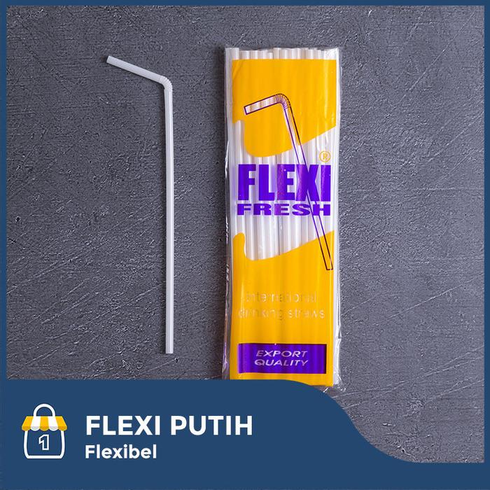Jual FLEXI - Sedotan Tekuk Putih - Kota Bandung - Hiji Official Store ...