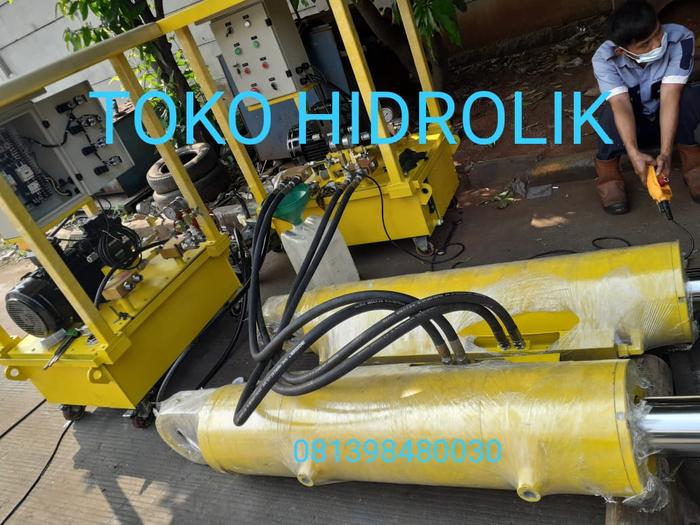 Jual Material Handling Powerpack Unit 150 Liter HPU Power pack Hidrolik ...