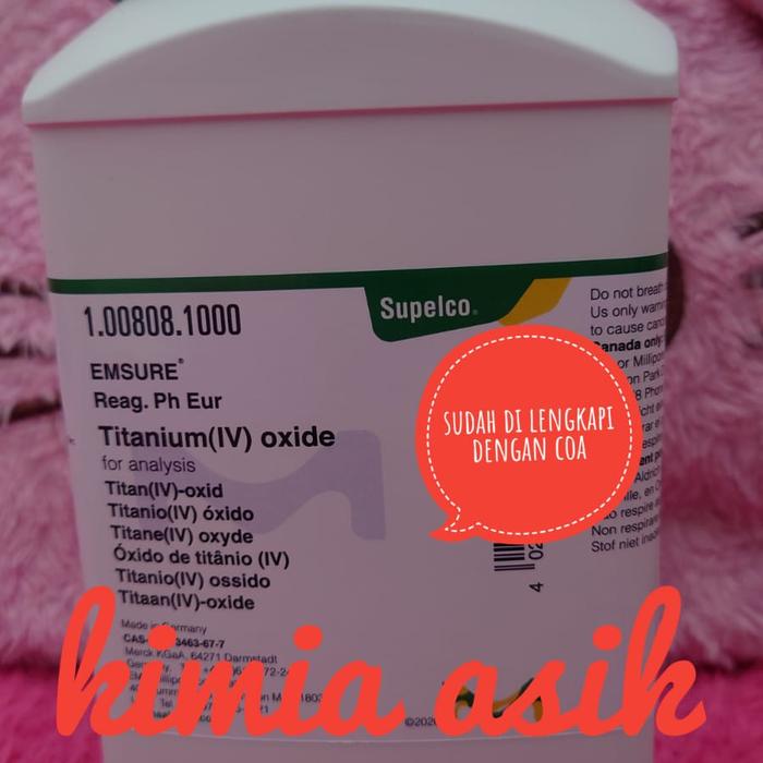 Jual Titanium (iv) oxide 1 Kg Merck - Kab. Malang - kimia as | Tokopedia