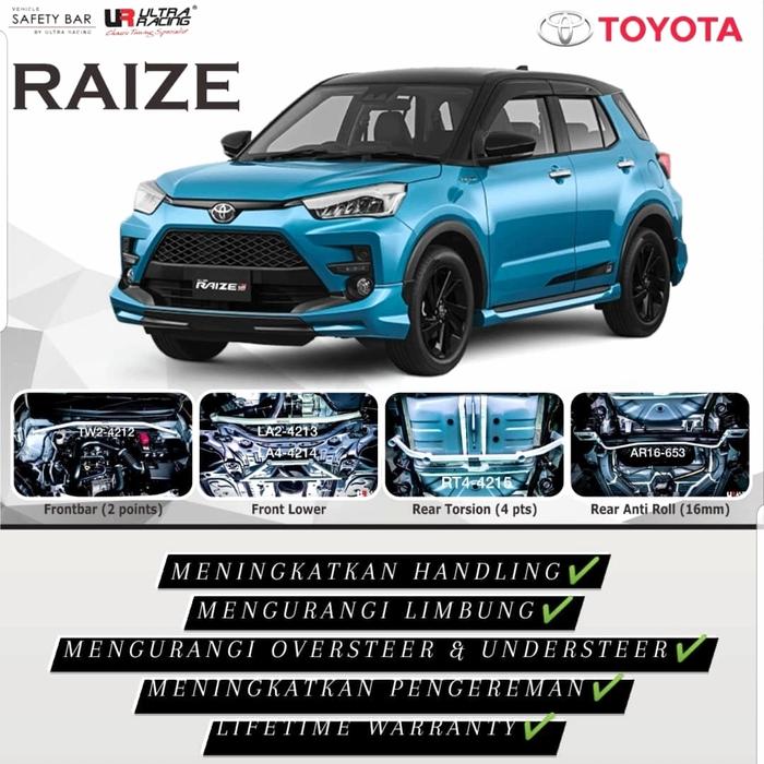 Jual ULTRA RACING Chassis Tuning TOYOTA Raize / DAIHATSU Rocky - SET (5 ...