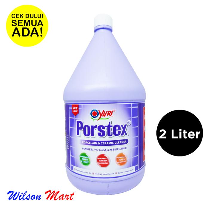 Jual YURI PORSTEX UNGU 2000 ML 2 LITER - Jakarta Barat - Wilson Mart ...