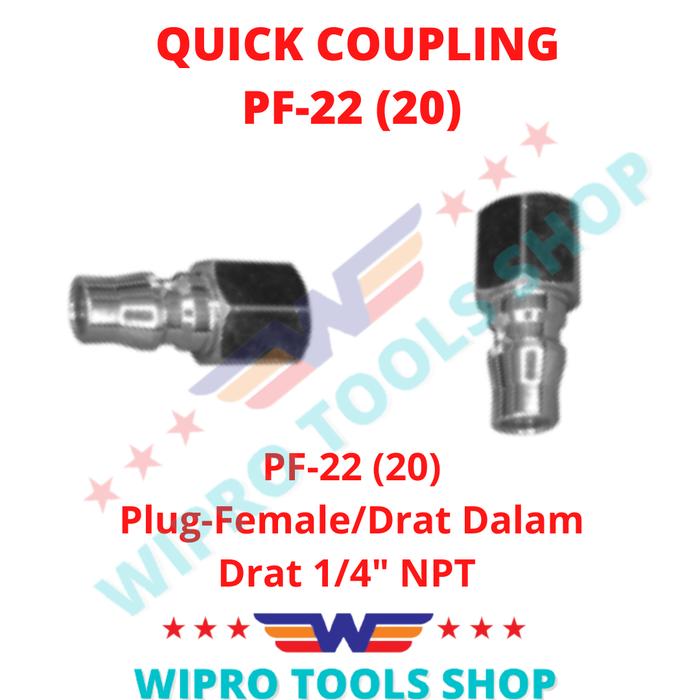 Jual Coupler / Quick Coupling / Sambungan Kompresor Angin PF, PH, PM ...