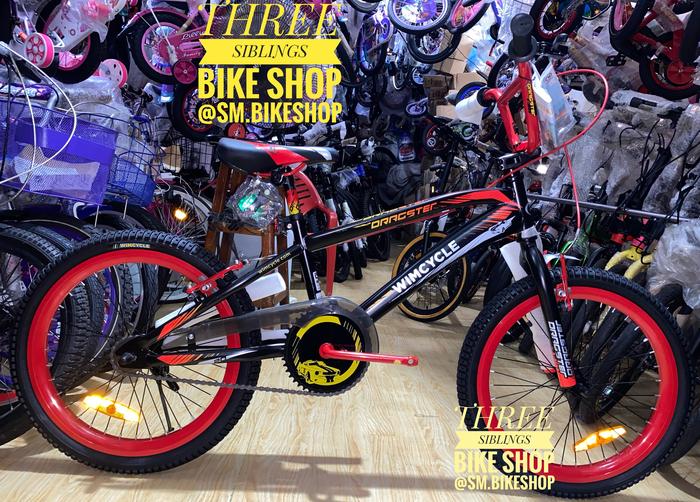 Jual SEPEDA BMX WIMCYCLE DRAGSTER 20 INCH BLACK RED - Jakarta Selatan ...
