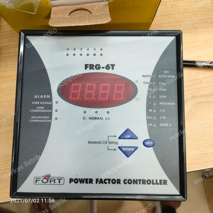 Jual POWER FACTOR REGULATOR 6 STEP FORT_garansi - Jakarta Pusat ...