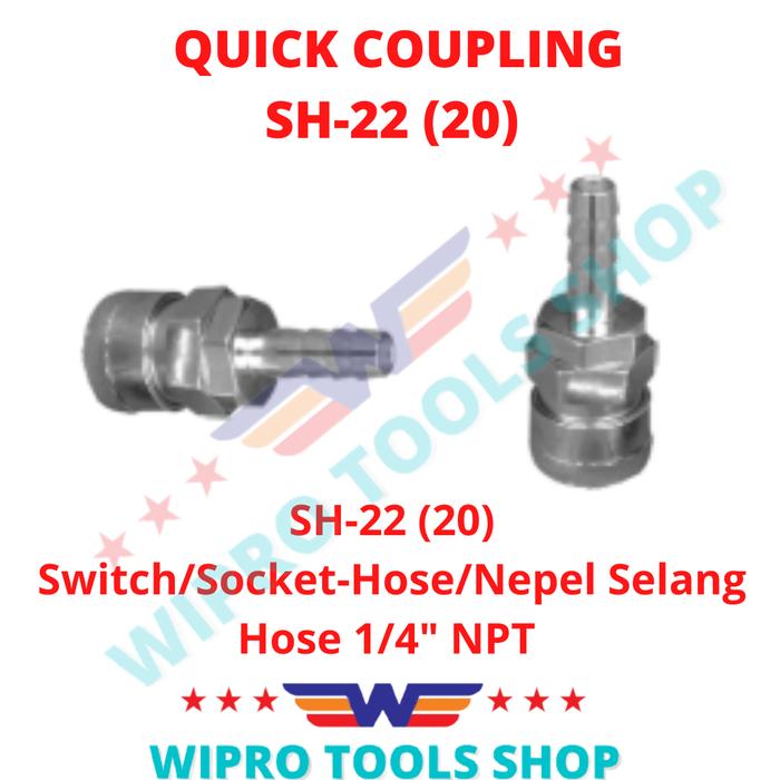 Jual Coupler / Quick Coupling / Sambungan Kompresor Angin SF, SH, SM ...
