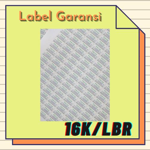 Jual Stiker Garansi Pecah Telur - Jakarta Timur - Lizzy-Collection ...