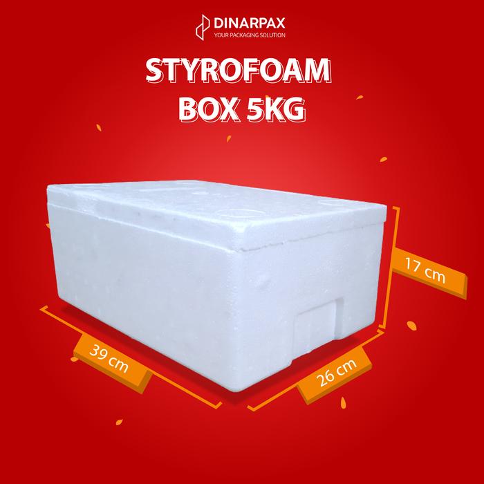 Promo Styrofoam Box 5kg / 5 kg / Sterofoam / Ikan / Kecil / Murah ...
