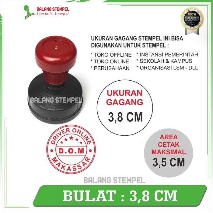 Jual Stempel Flash Warna Otomatis Custom Stampel Cap Toko Perusahaan ...