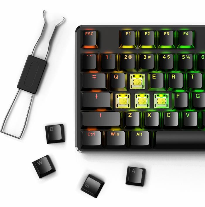 Jual Pulsar Low Profile Us Ansi Keycaps - Pbt Doubleshot Gaming ...