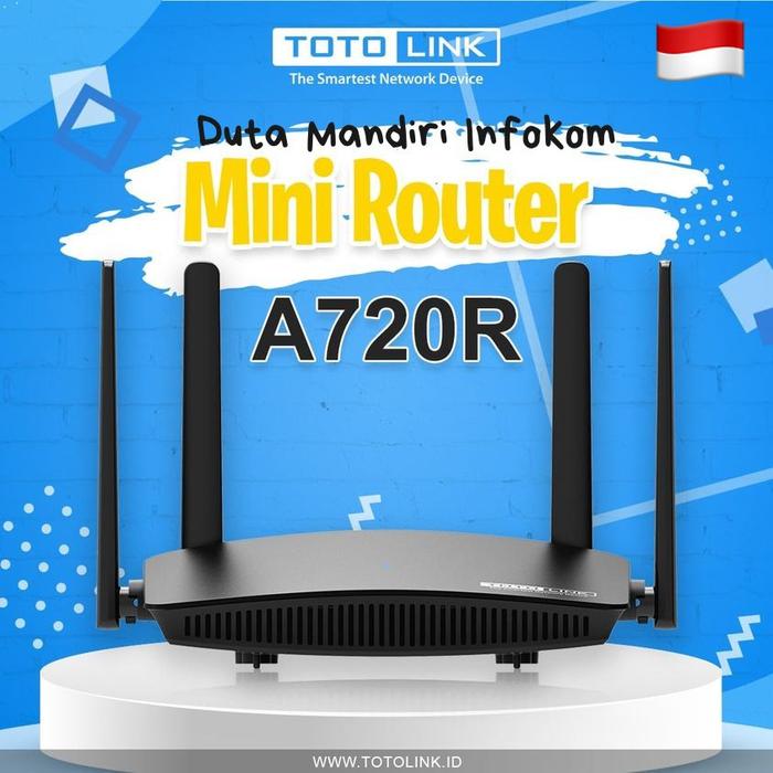 Jual Totolink A720R - AC1200 Wireless Dual Band WiFi Router - Jakarta ...
