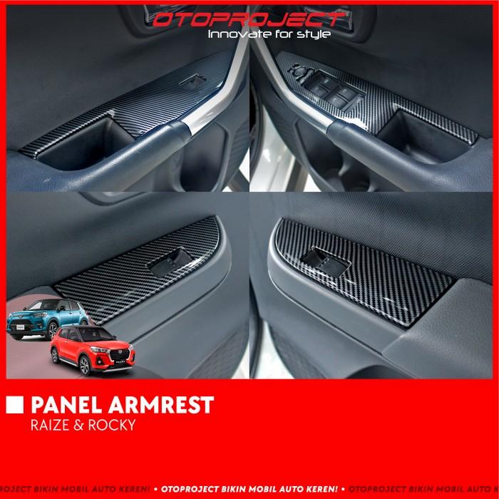 Jual Panel Arm Rest Toyota Raize Daihatsu Rocky Carbon Otoproject ...