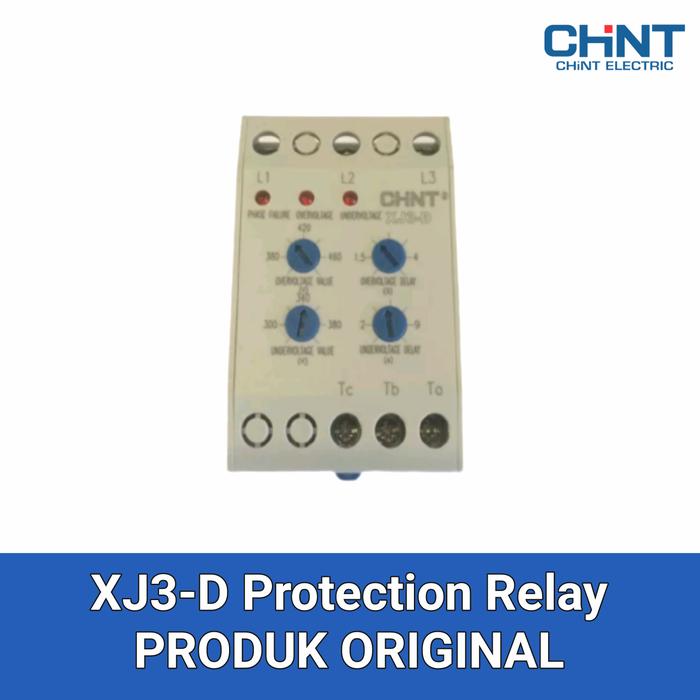 Jual Phase Failure Relay Chint type XJ3-D AC 380V - Jakarta Barat ...