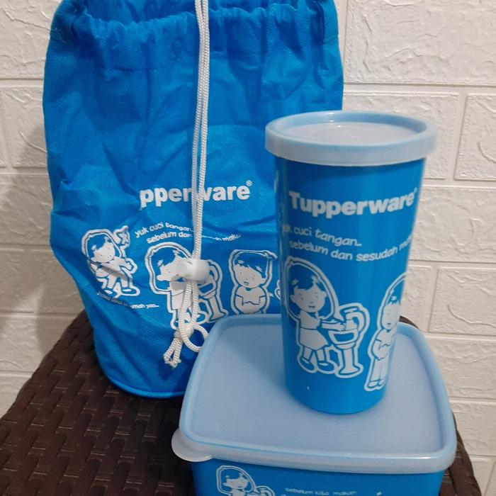 Jual Tupperware Set Biru Aku Anak Sehat - Kota Surabaya ...