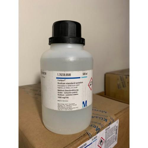 Jual Larutan standar Natrium, Sodium (Na) standard solution, Merck, 500 ...