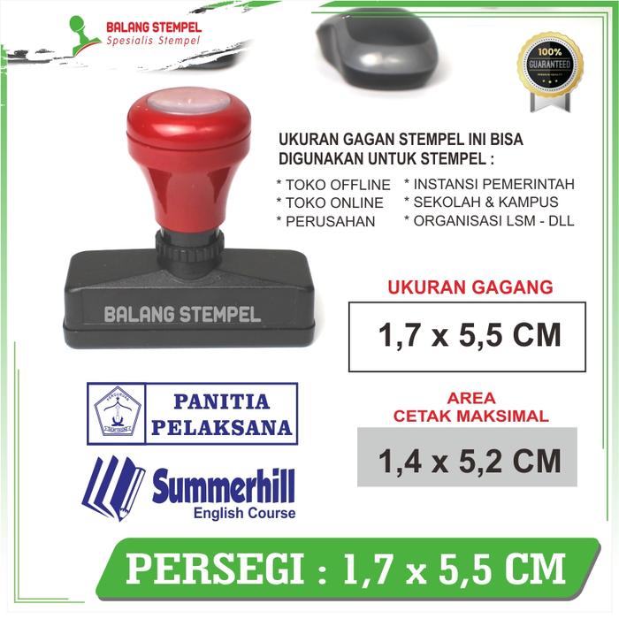 Jual Stempel Flash Warna Otomatis Custom Stampel Cap Toko Perusahaan ...