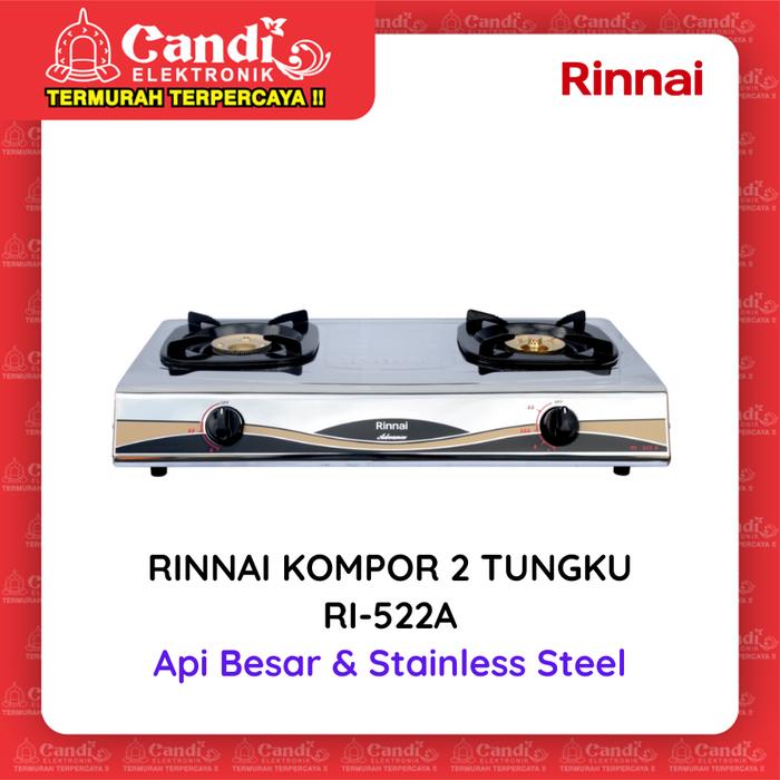 Jual RINNAI STOVE 2 FURNACE RI-522A - Kota Surakarta - CANDI ELEKTRONIK ...