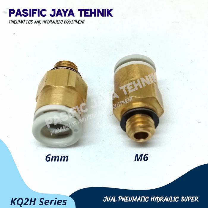 Jual Male Connector SMC KQ2H06-M6 Hose 6mm Drat M6 - Jakarta Barat - Pasific Jaya Teknik | Tokopedia