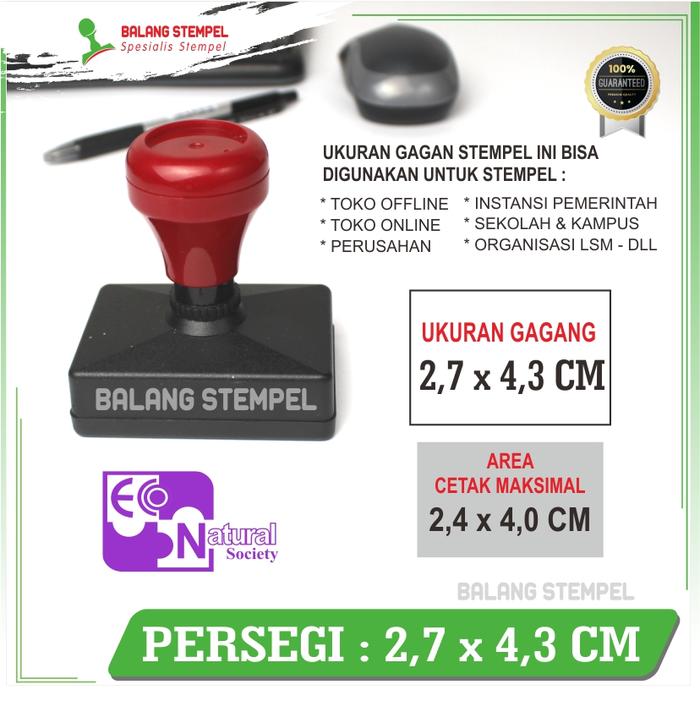 Jual Stempel Flash Warna Otomatis Custom Stampel Cap Toko Perusahaan ...