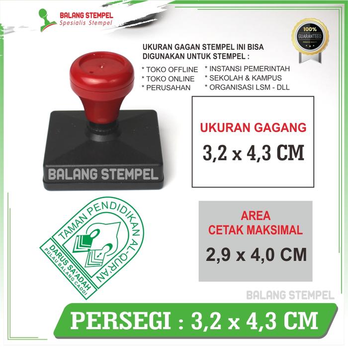 Jual Stempel Flash Warna Otomatis Custom Stampel Cap Toko Perusahaan ...