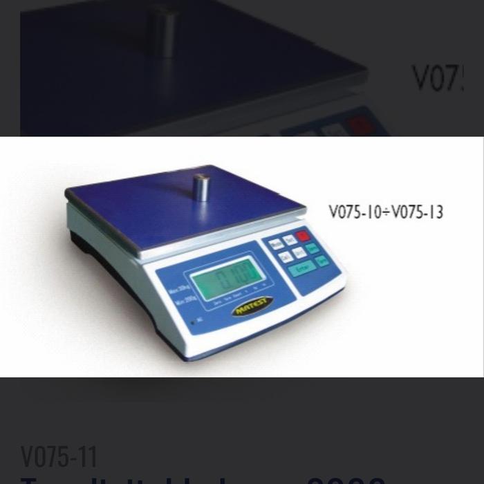 Jual Top digital balance 6000g x 0.1g V075-11 Matest - Kab. Bandung ...