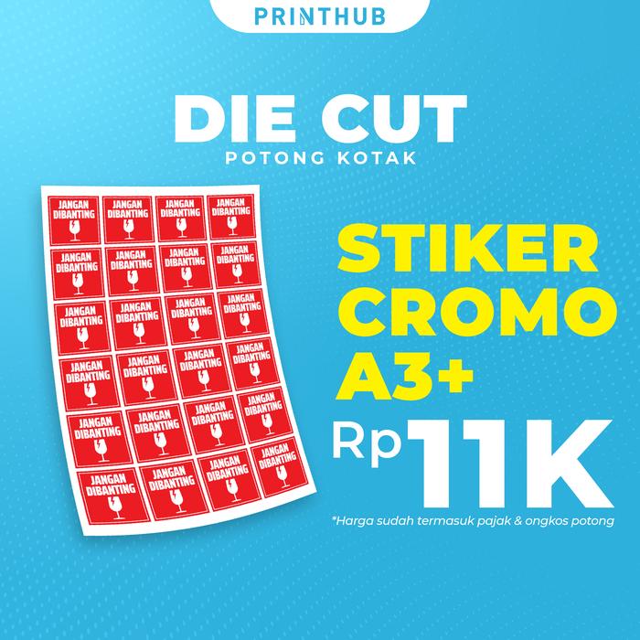 Jual Cetak Stiker Chromo (kertas) Lembaran A3+ - Jakarta Utara ...