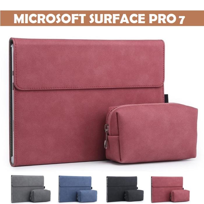 Jual MICROSOFT SURFACE PRO 7 FLIP CASE CASING SLEEVE ELEGANT KESING ...