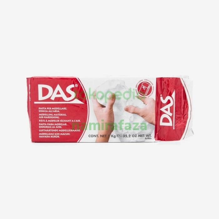 Jual Das Modeling Air Drying Clay White Modelling 1000gr 1kg Putih 1000 ...