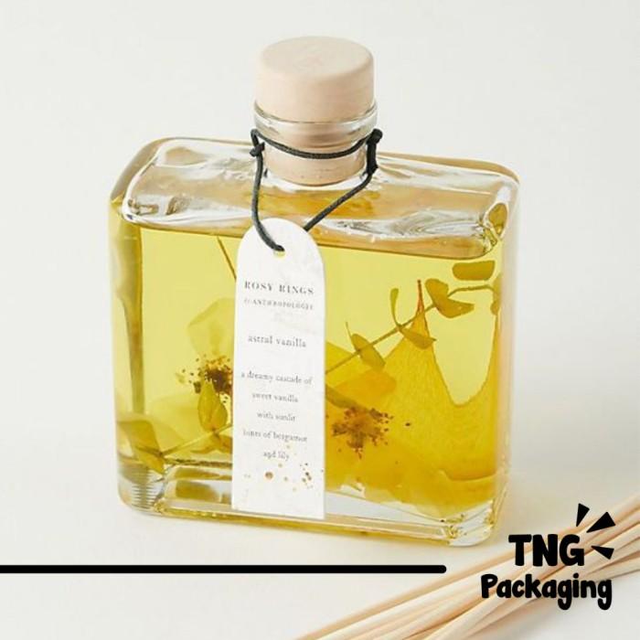 Jual Ready Botol Diffuser 100ml Kotak Premium Dengan Penutup Kayu ...