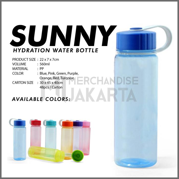 Jual Sunny Hydration Water | Botol Tumbler Custom Murah Sablon 560 ml ...