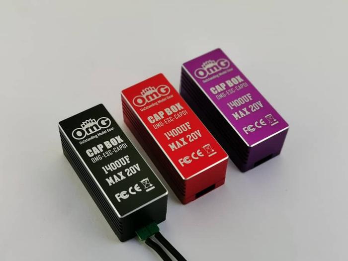 Jual RC OMG 2-3S NON POLARITY SUPER CAPACITOR (BLACK) #OMG-ESC-CAP01-B ...