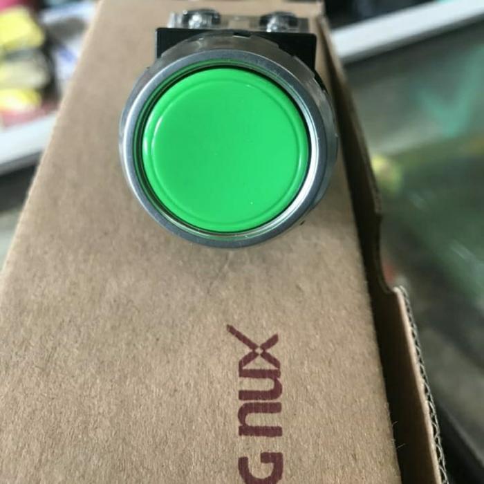 Jual Push Button Switch Tombol Hanyoung CRF-F30M1G 30mm Green Hijau 30 ...