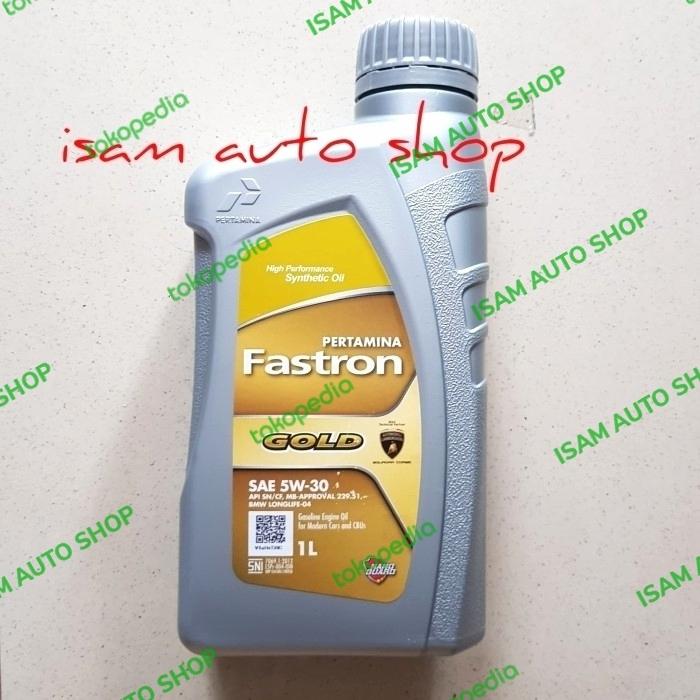 Jual pertamina fastron Gold 5w30 Fully synhtetic 1 Liter - Kota Depok ...