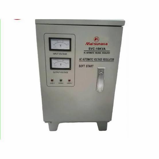 Jual Matsunaga Stabilizer Stavol 10000 watt SVC-10KVA / AVR-10KVA ...