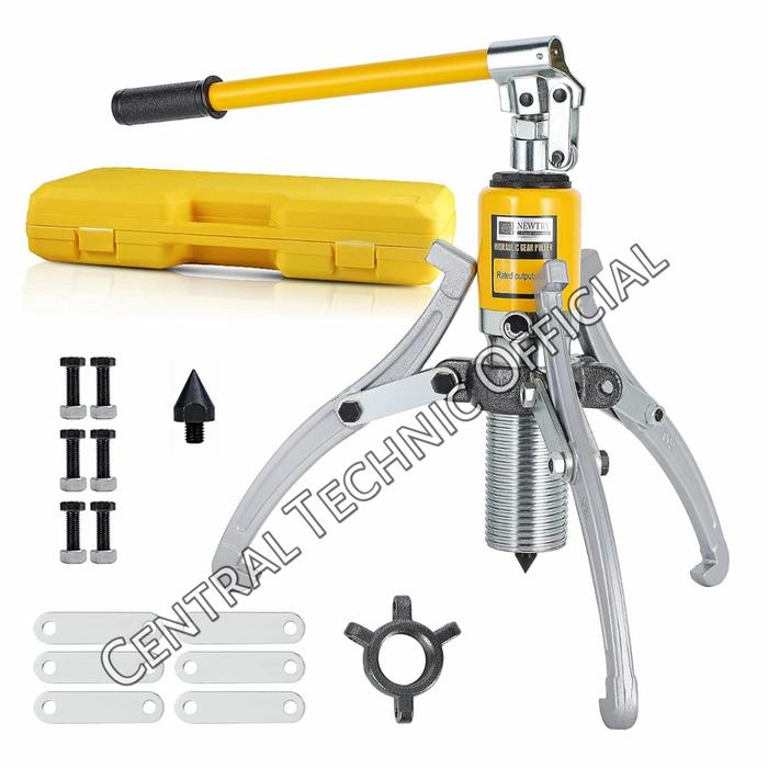 Jual Treker Bearing Hydraulic Gear Puller 10 Ton Treker Hidrolik Kaki 3 ...