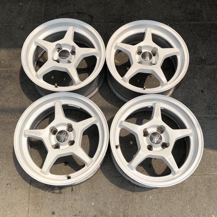 Jual Velg Original OZ Chrono HLT R15 4x100 made in italy rally - Kab ...