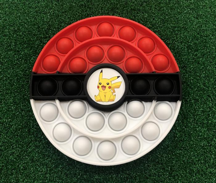 Jual Poppit popits PokeBall Pokemon push bubble souvenir fidget ...