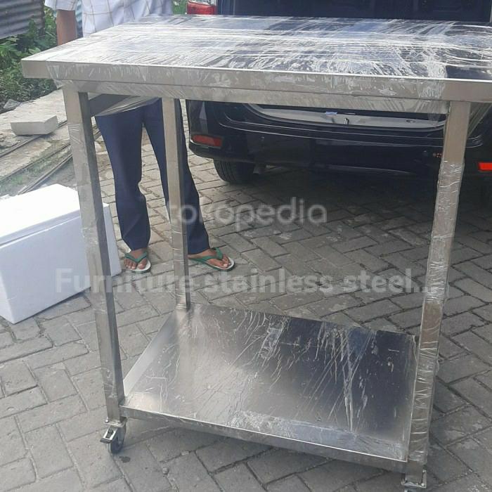 Jual meja proses stainless steel - Kota Tangerang - Furniture stainless ...